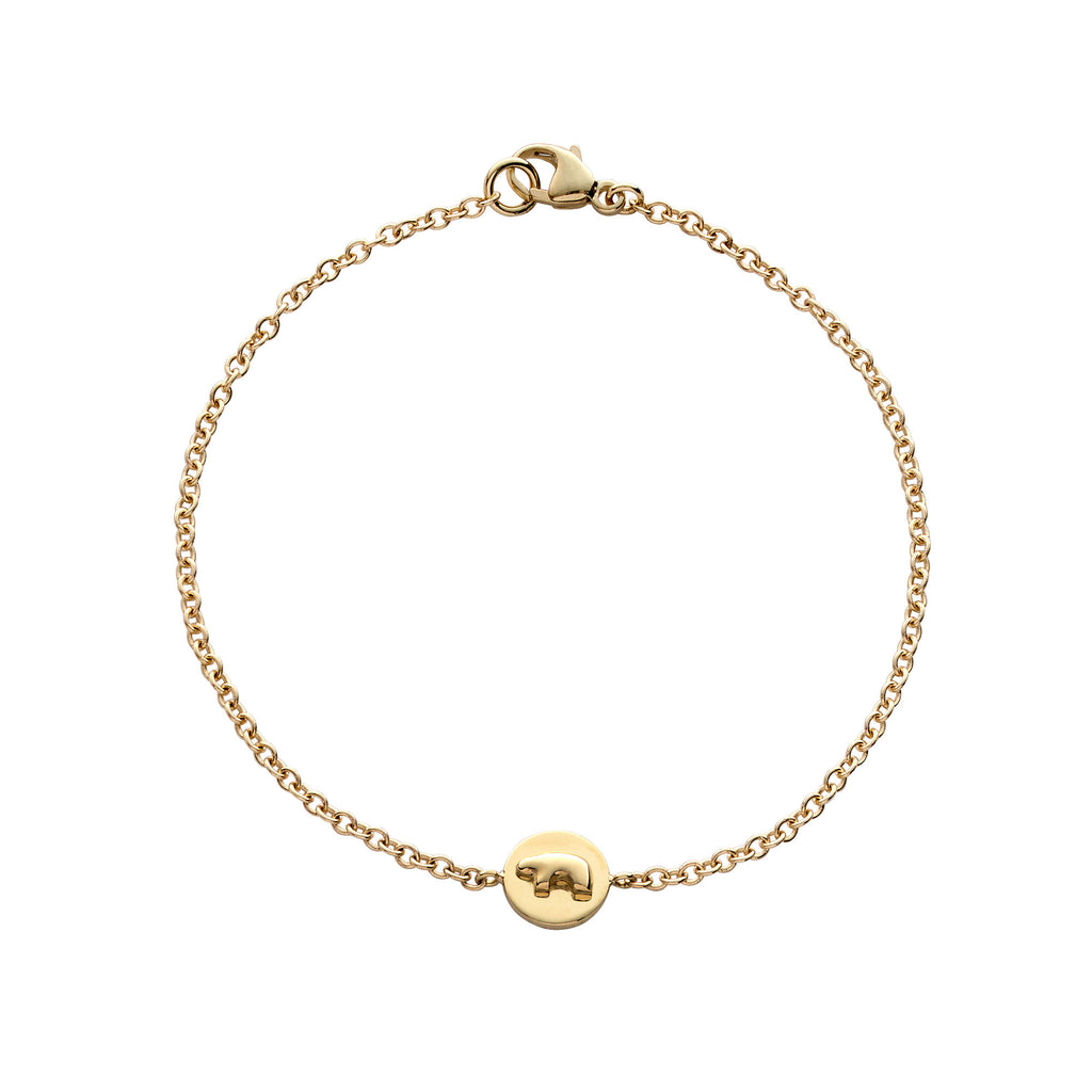 Tiny Disc Bracelet – The Golden Bear