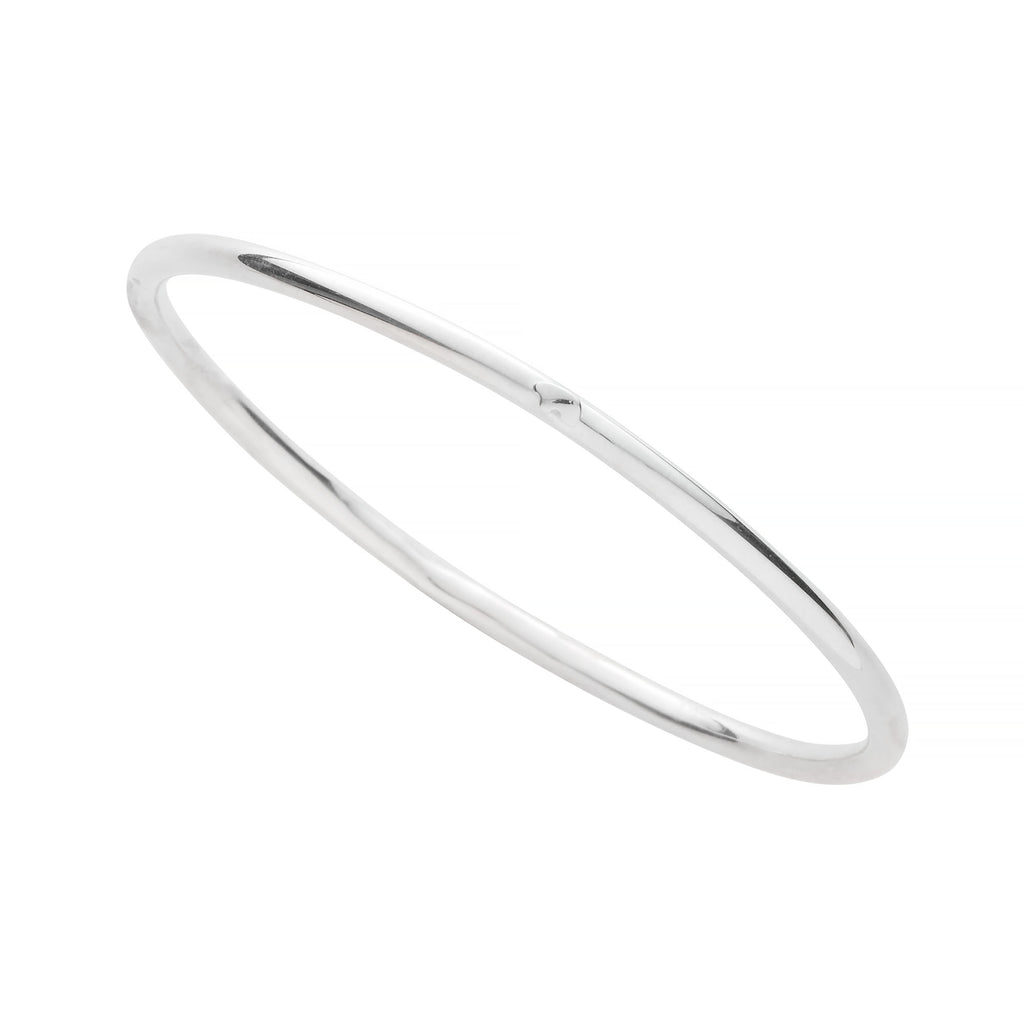 Sterling Silver Tube Bangle – The Golden Bear