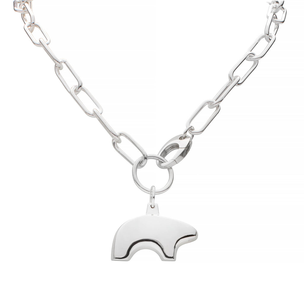 Silver Bear Pendant – The Golden Bear