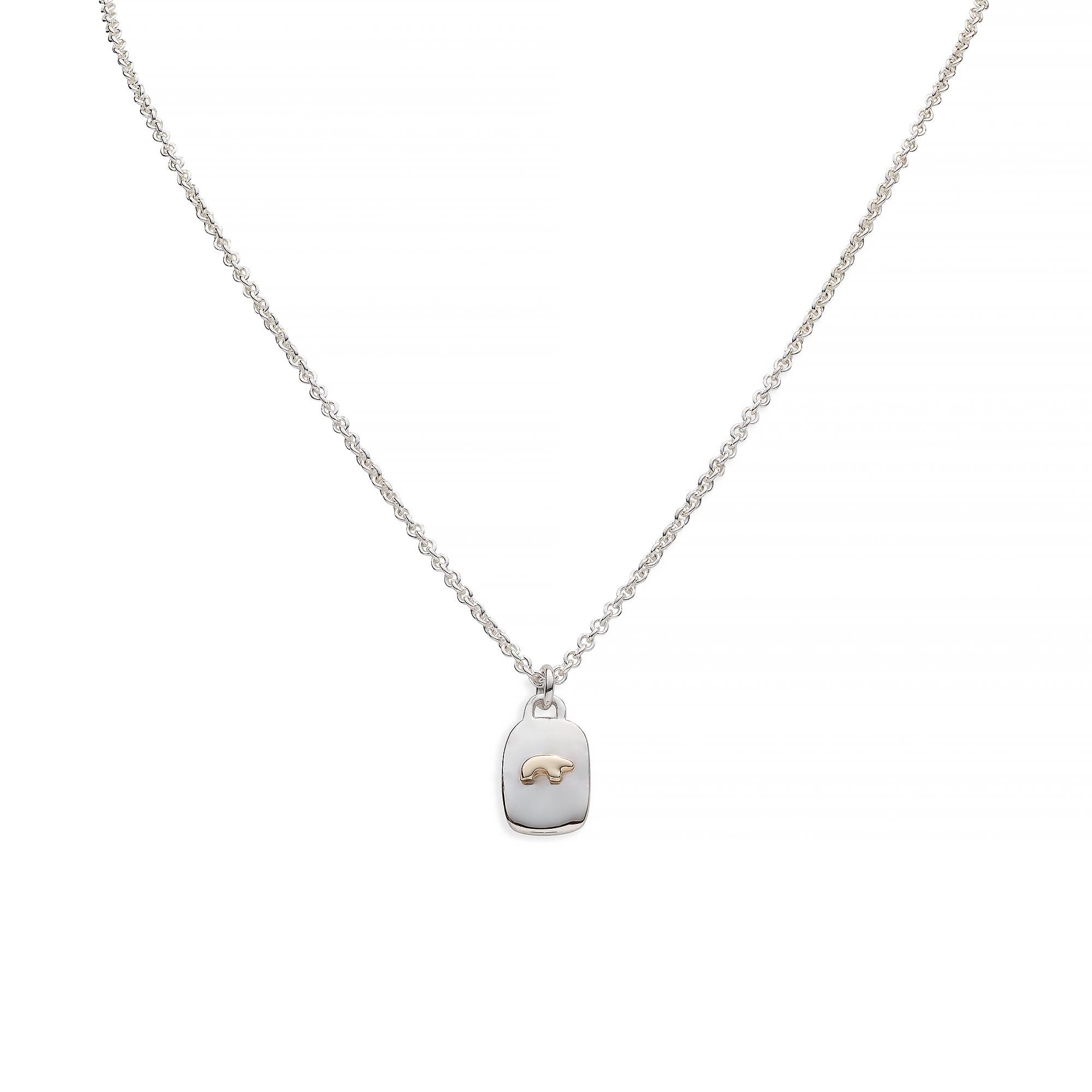 Rounded Rectangle Pendant – The Golden Bear